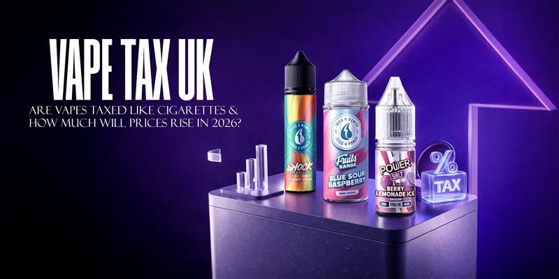 2026 UK Vape Tax: Why 100ml Shortfills Will Cost Over £40?